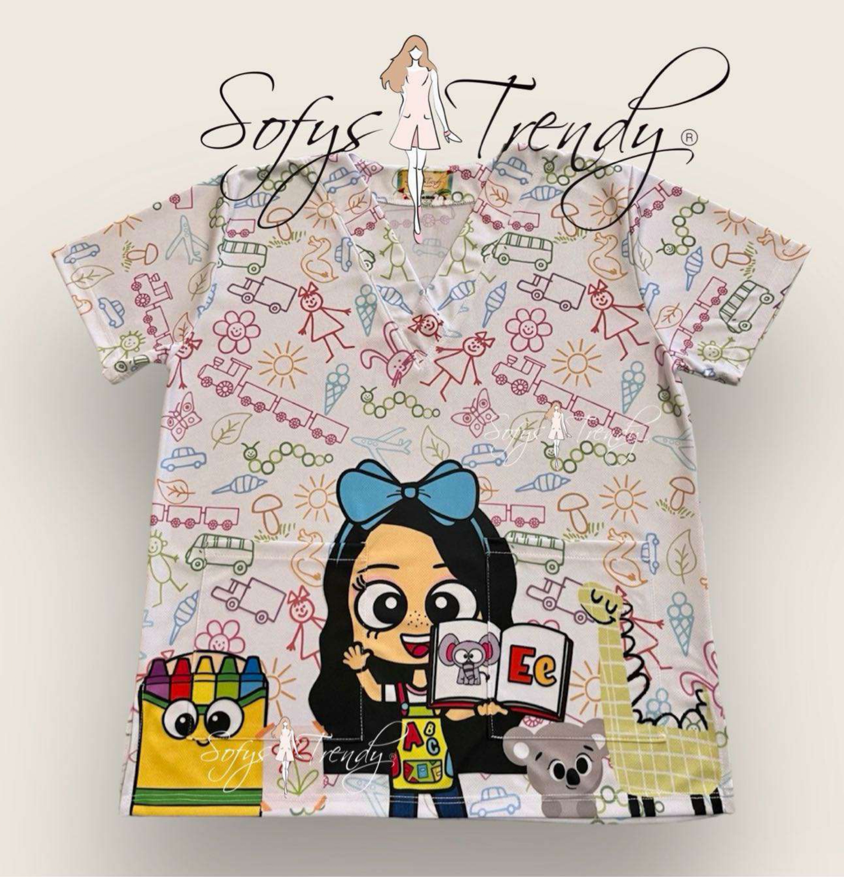 Chemise Maestra Dibujos – Sofys Trendy