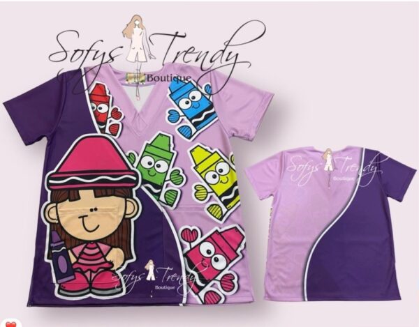 Chemise Maestra Crayolas – Sofys Trendy