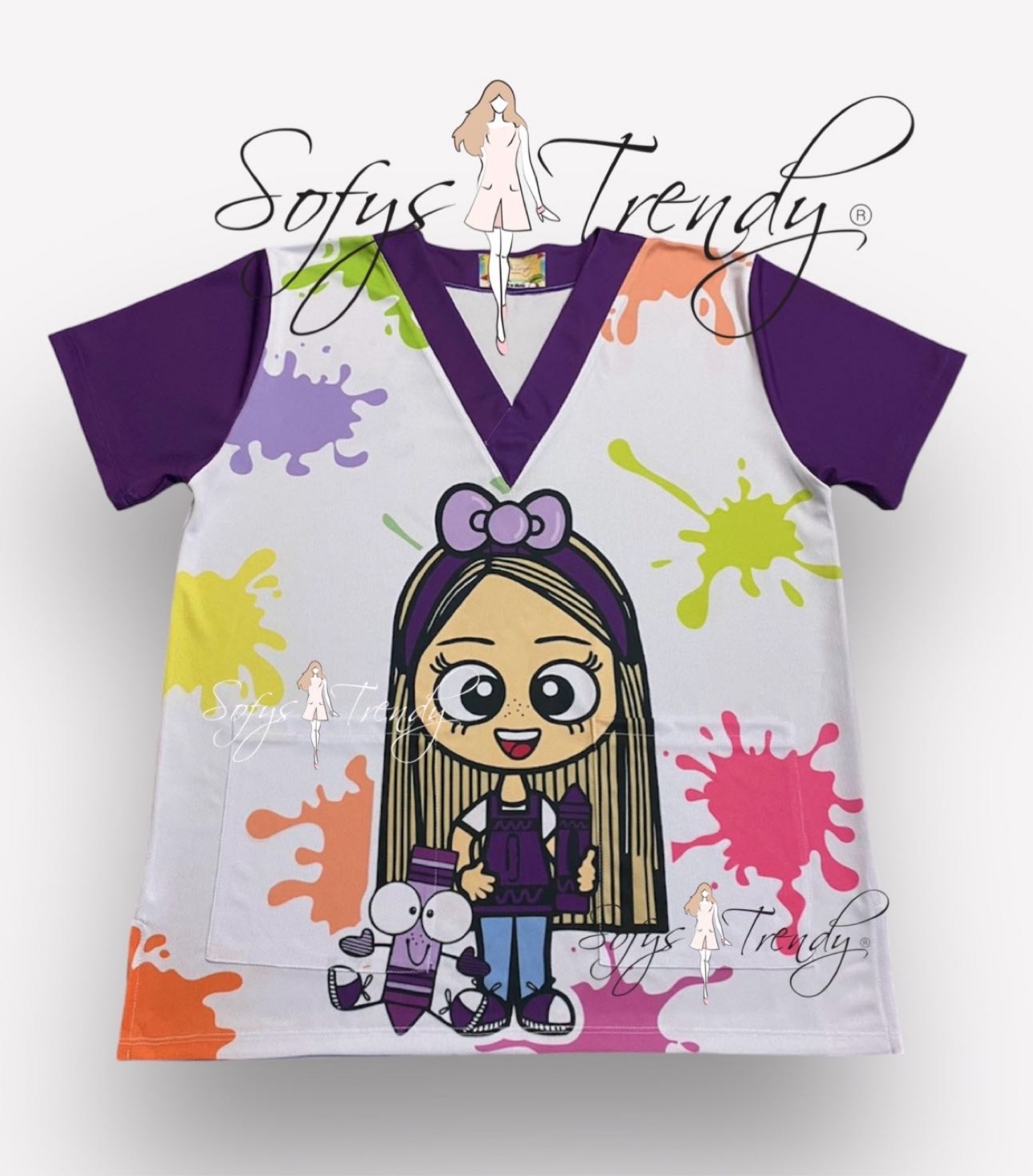 Chemise Maestra Balas de Pintura – Sofys Trendy