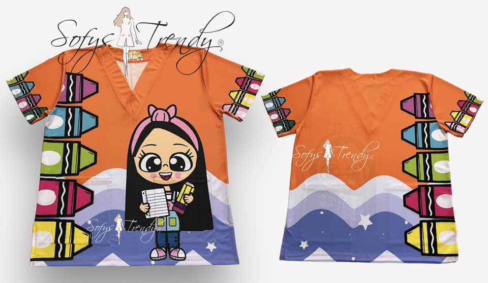 Chemise Maestra Crayolas V2 – Sofys Trendy