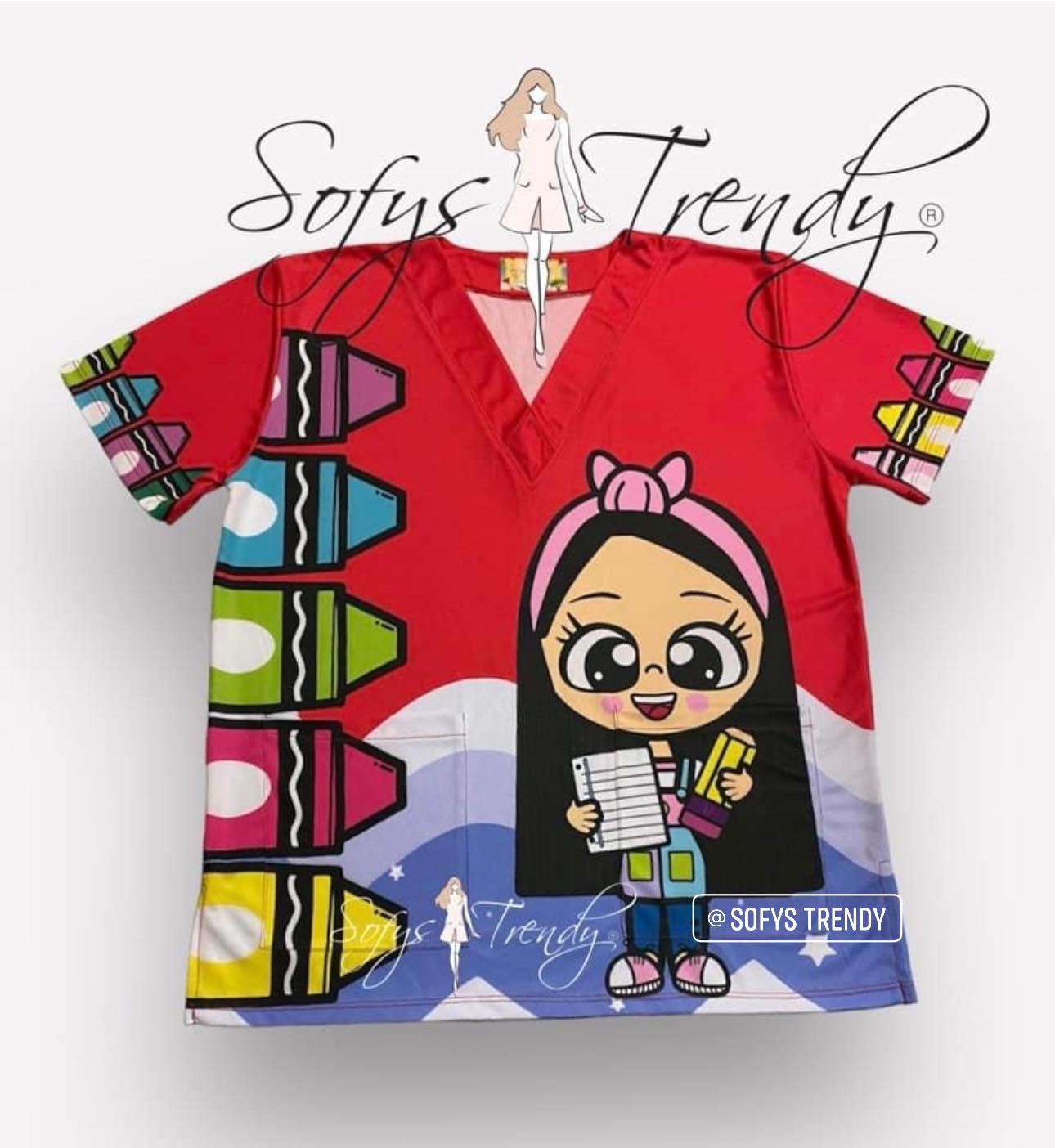 Chemise Maestra Crayolas V2 – Sofys Trendy
