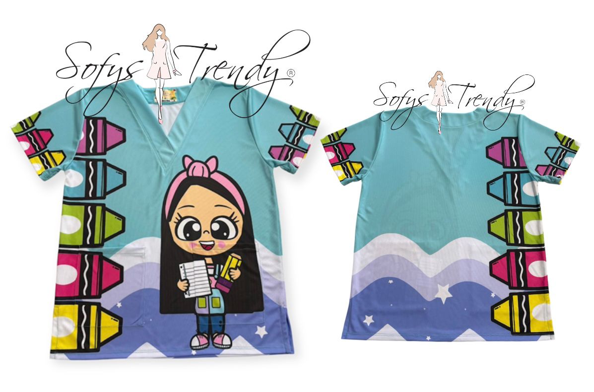 Chemise Maestra Crayolas V2 – Sofys Trendy