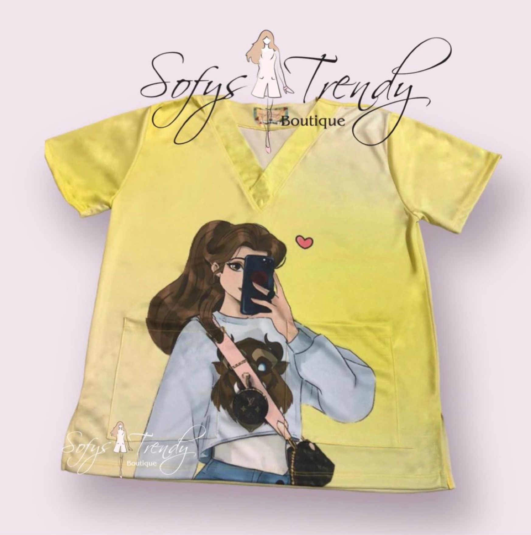 Chemise Princesa Belle Selfie – Sofys Trendy