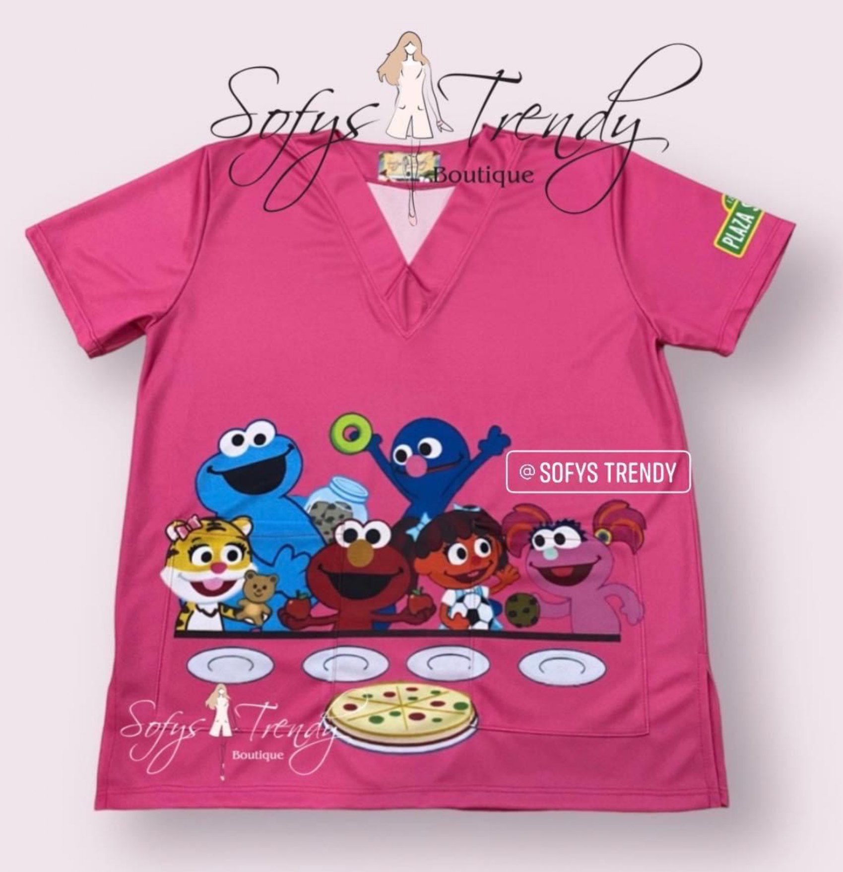 Chemise Títeres Amigos Comiendo – Sofys Trendy