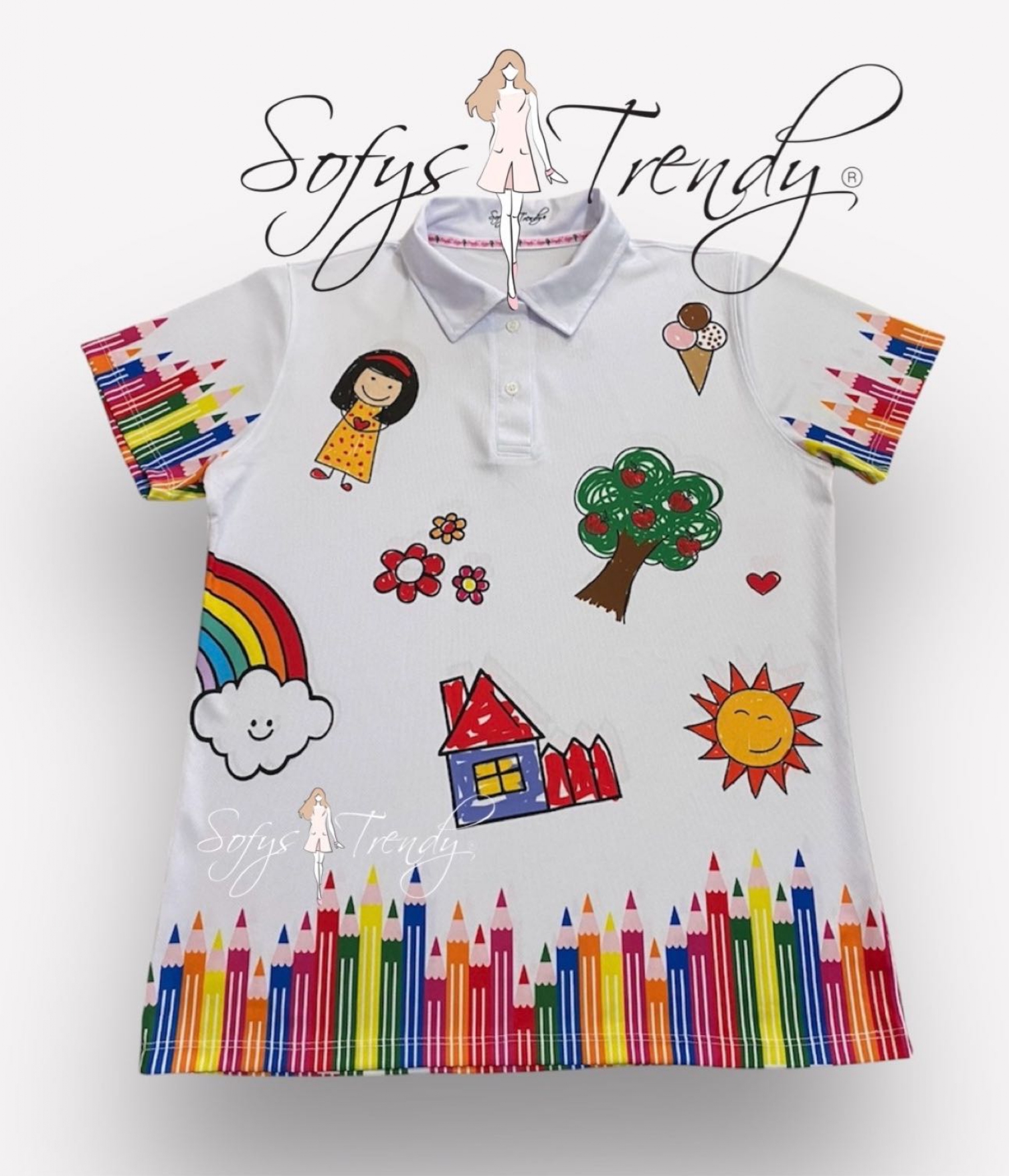 Polo Colores Extremos Dibujos – Sofys Trendy