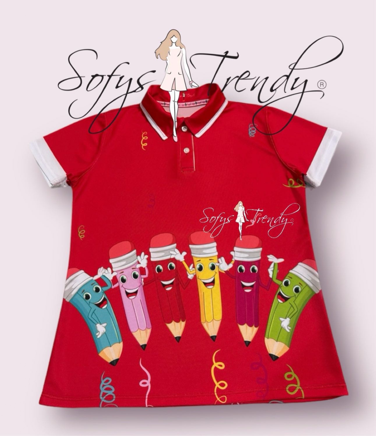 Polo Lápices Saltarines – Sofys Trendy